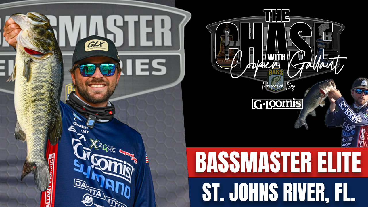 THE CHASE With Cooper Gallant | Bassmaster Elite on the St. Johns Rive ...